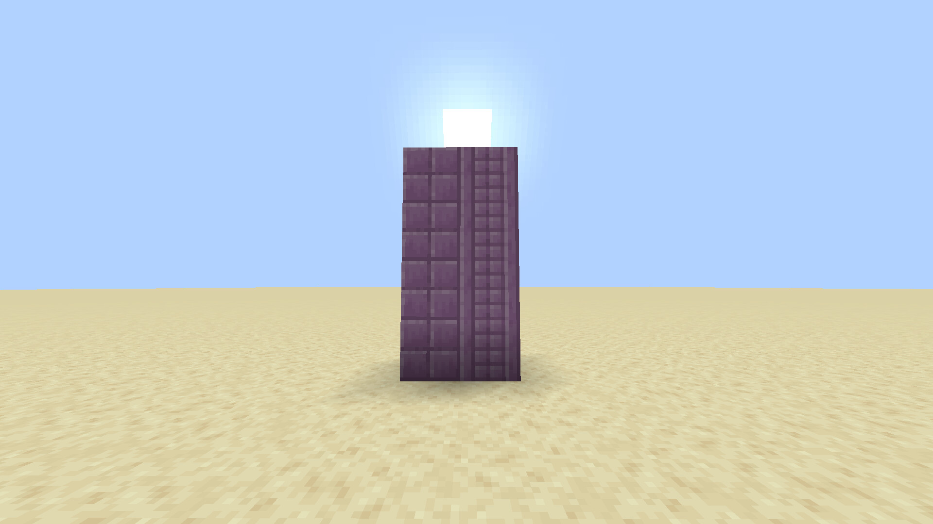 Blue Purpur Minecraft Texture Pack