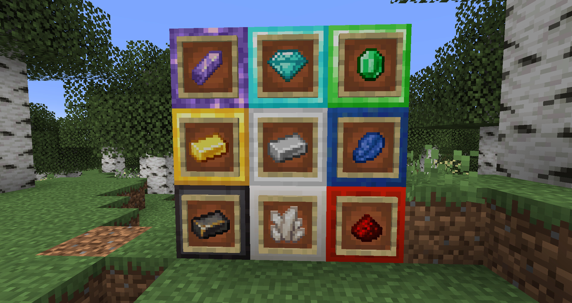 Minecraft but sus Minecraft Texture Pack