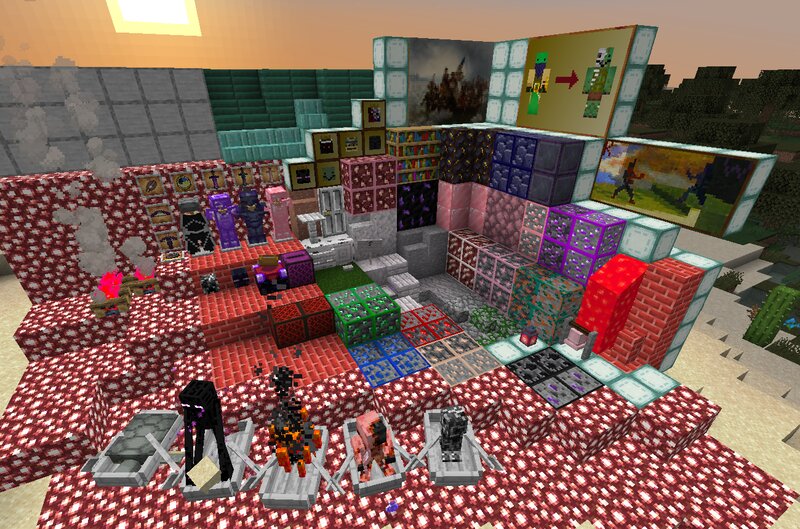 Purple add-ons Pack. Minecraft Texture Pack