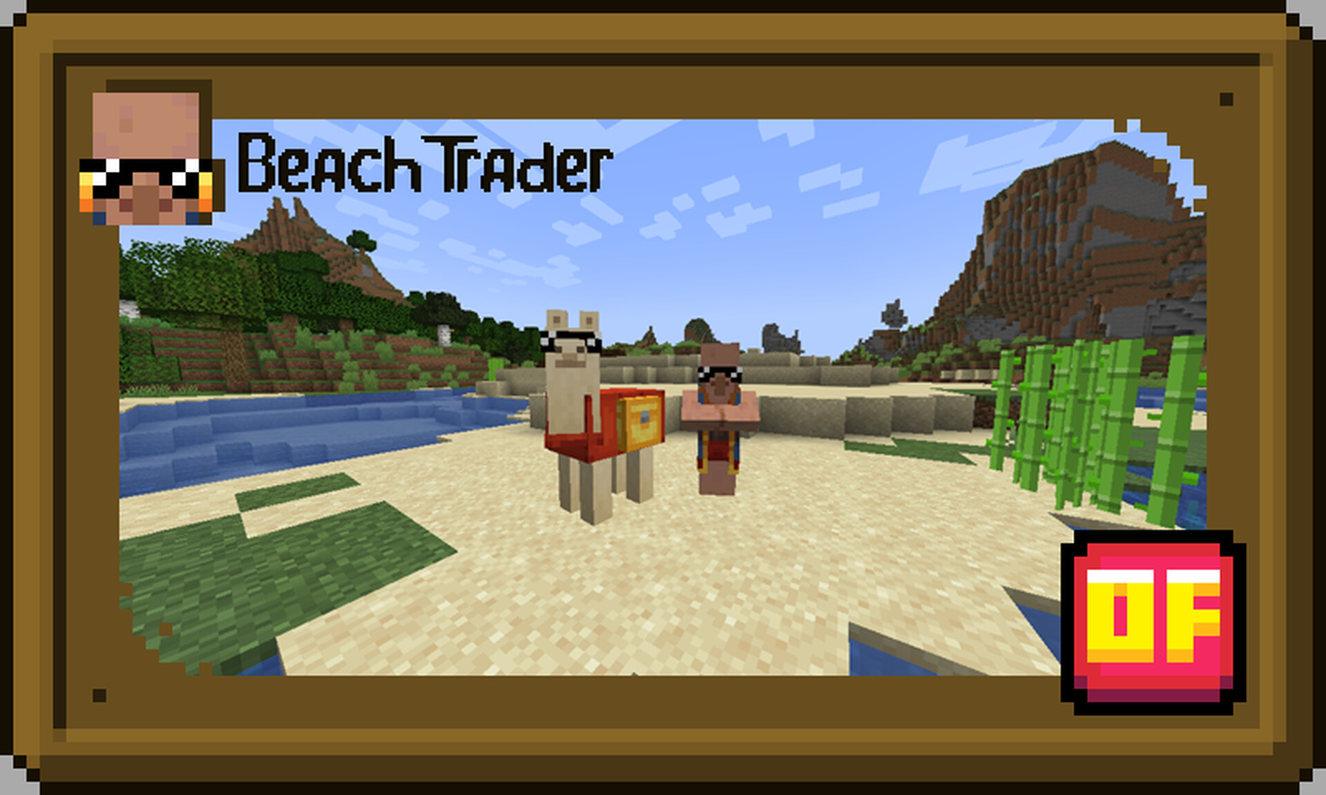 Biomes Wandering Trader Minecraft Texture Pack