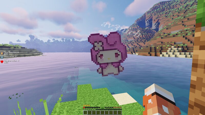 My Melody Totem of Undying Minecraft Texture Pack
