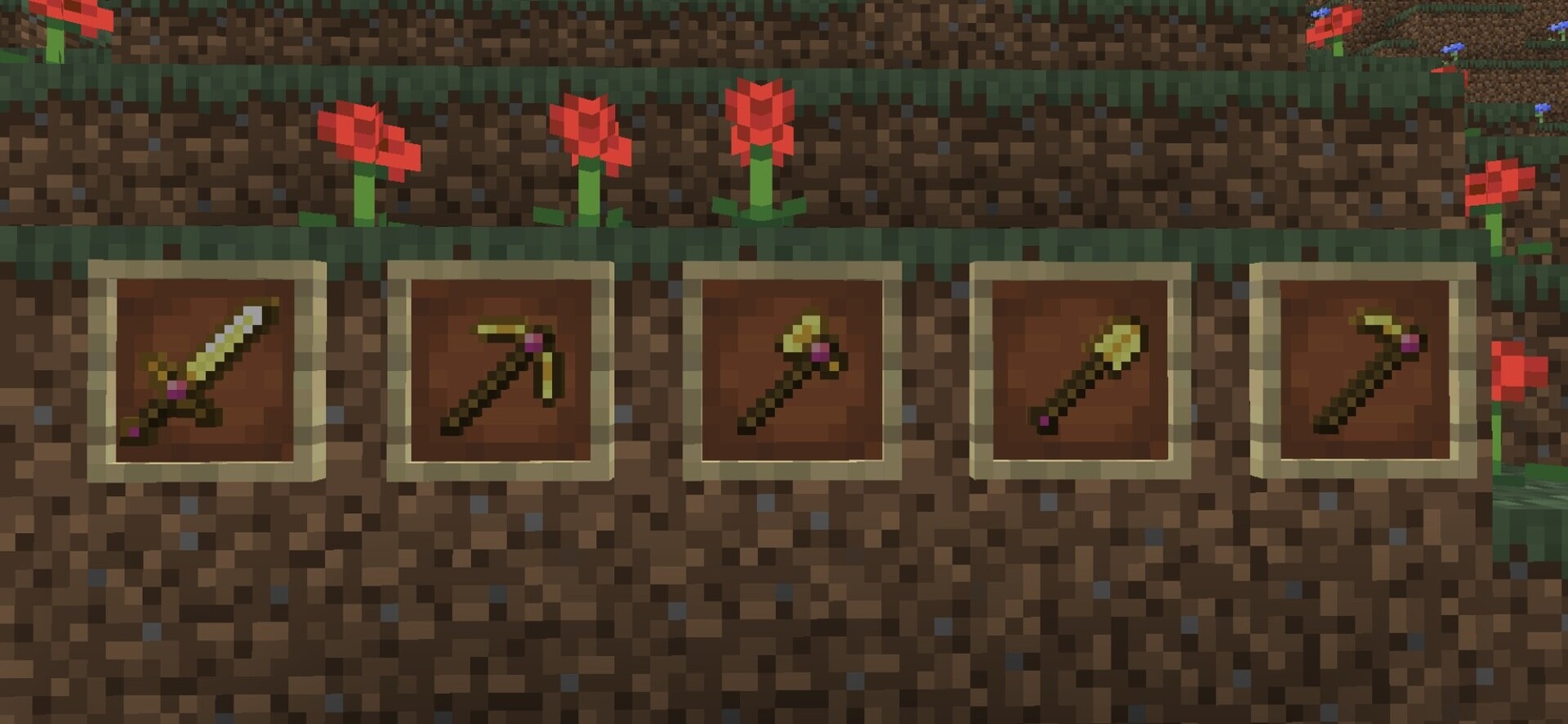 Better Golden Tools [Remastered] (Java) Minecraft Texture Pack
