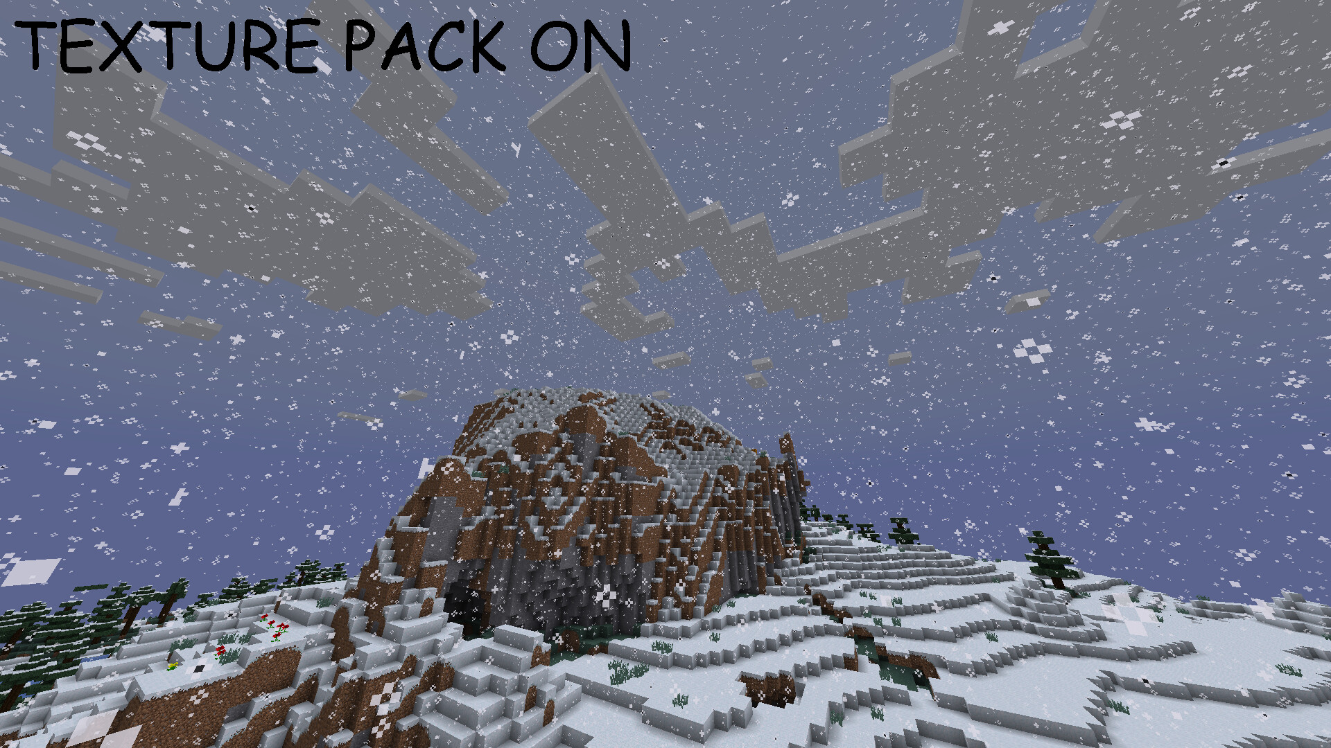 Faster Rain/Snow Minecraft Texture Pack