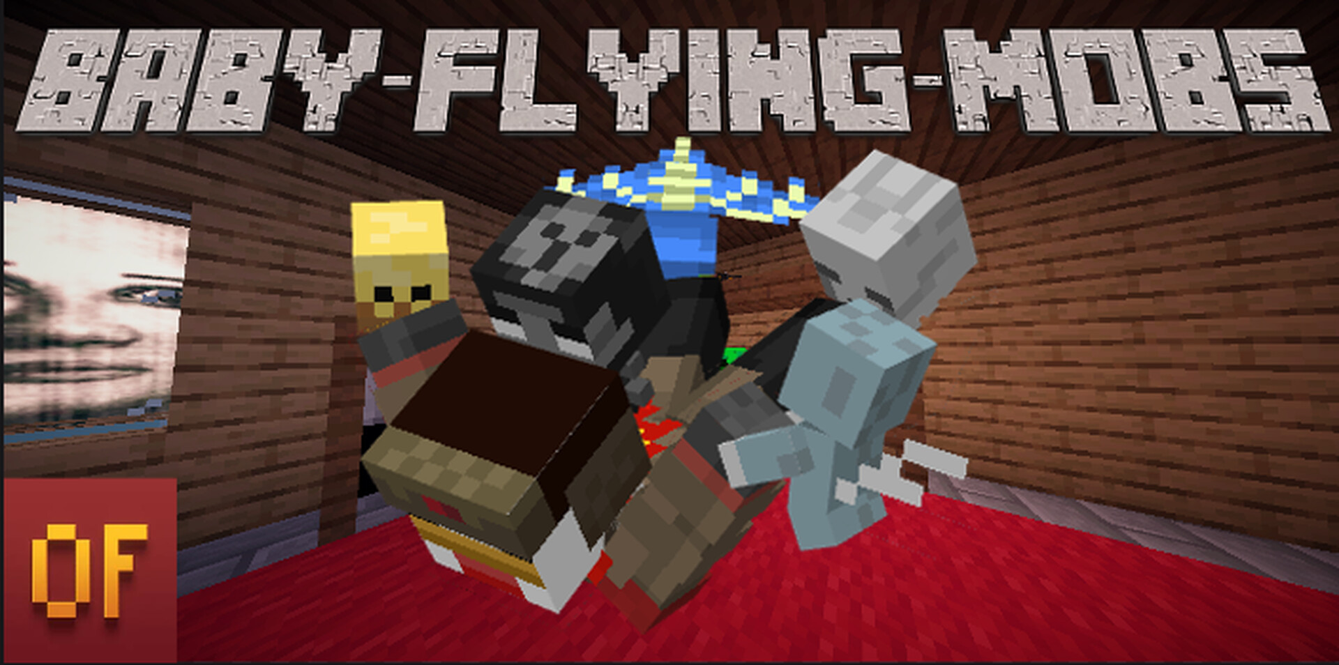Baby flying mobs! Minecraft Texture Pack
