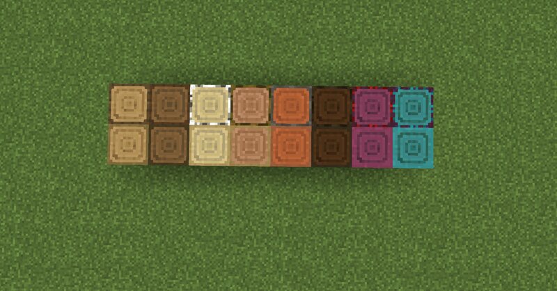 Circle Logs Minecraft Texture Pack