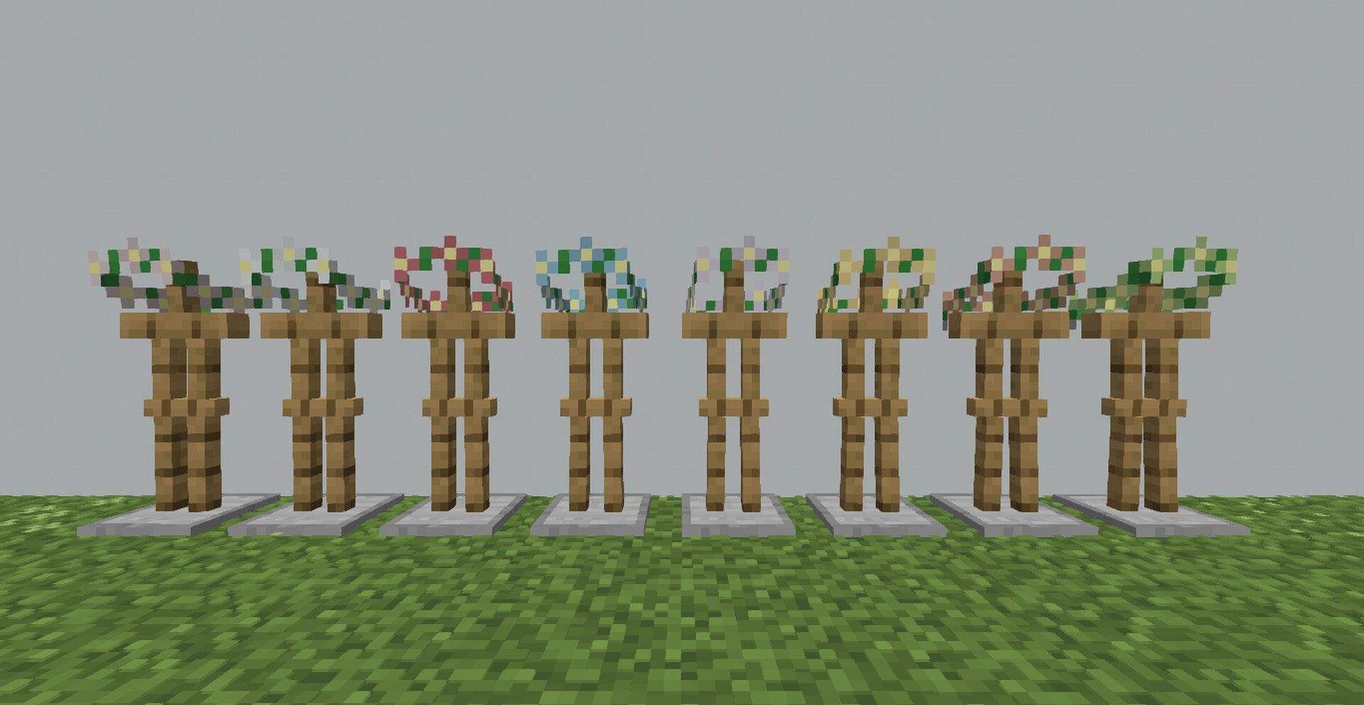 Armita's Dyed Flower Crowns Minecraft Texture Pack