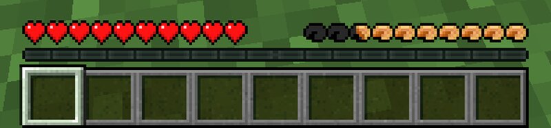 Pumpkin Pie Hunger Bar Minecraft Texture Pack