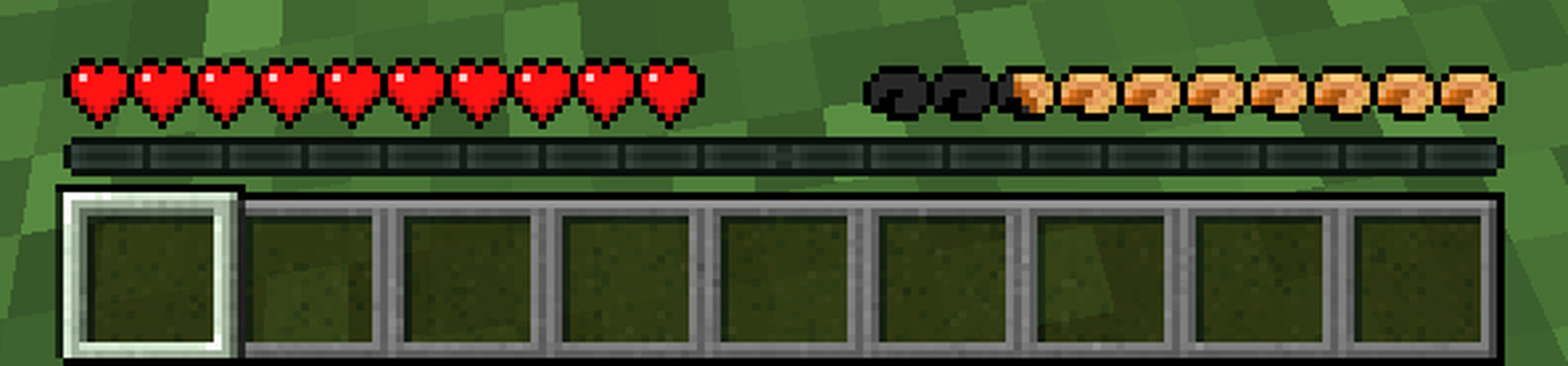 Pumpkin Pie Hunger Bar Minecraft Texture Pack