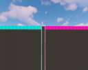 Pink and Teal Bridge Overlay Minecraft Texture Pack