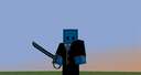 Custom Netherite Sword 3D Model Minecraft Texture Pack