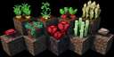 Crops 3D Minecraft Texture Pack