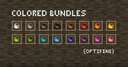 Colored Bundles (optifine cit) Minecraft Texture Pack