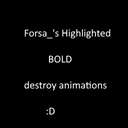 Highlighted Bold destroy animation Minecraft Texture Pack
