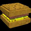Steak to hamburger. Minecraft Texture Pack