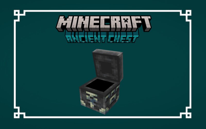 Minecraft Papercraft Openable Chest