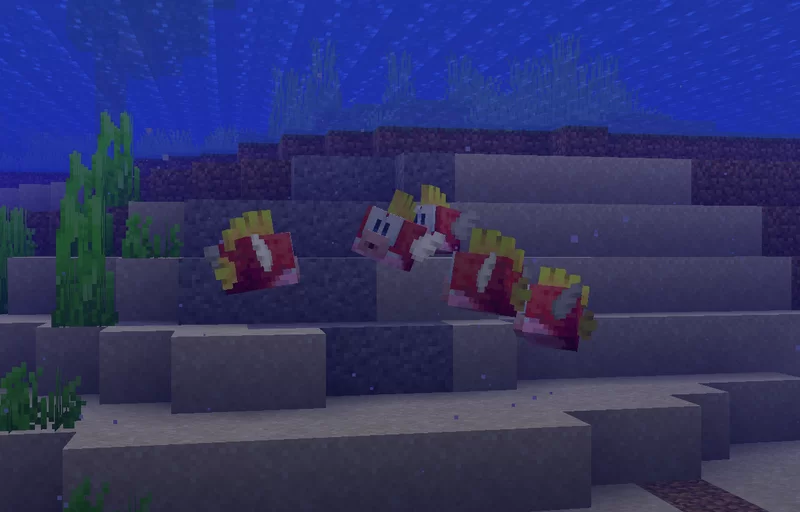 Super Mario - Cheep Cheep Minecraft Texture Pack