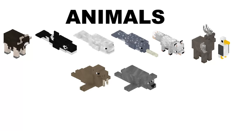 Arctic Zoology Pack Minecraft Texture Pack