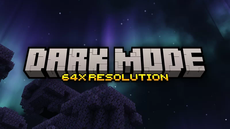 Faithful Java 64x - Dark Mode UI Minecraft Texture Pack