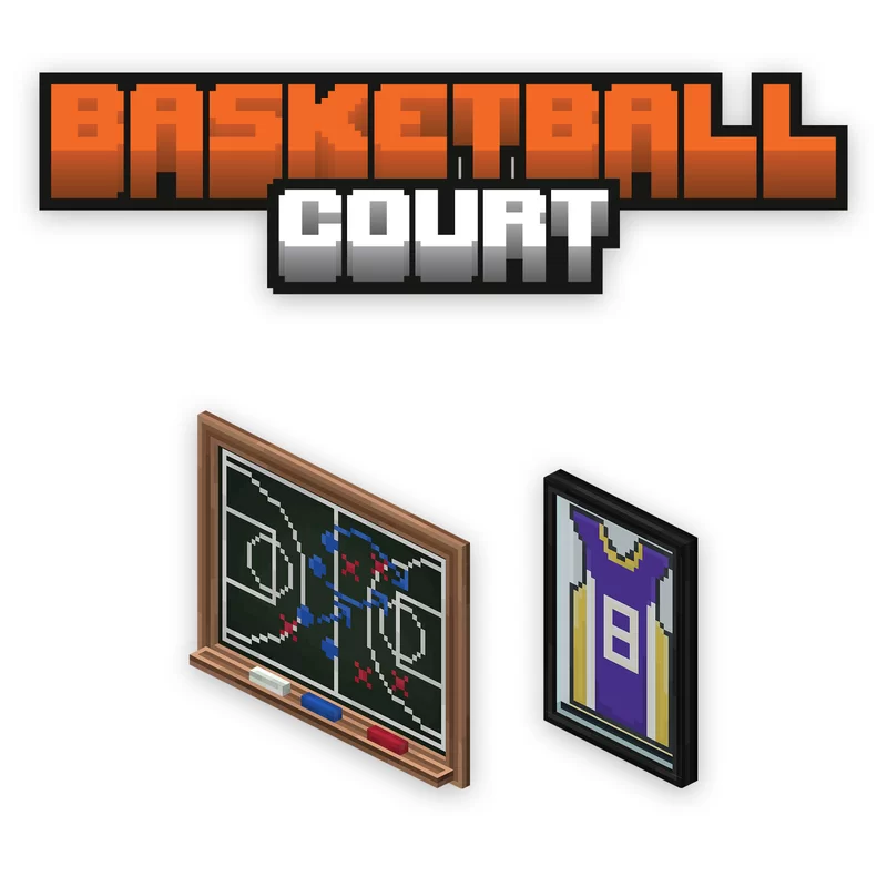 Basketball Court Decoration Volume 1 Minecraft Texture Pack