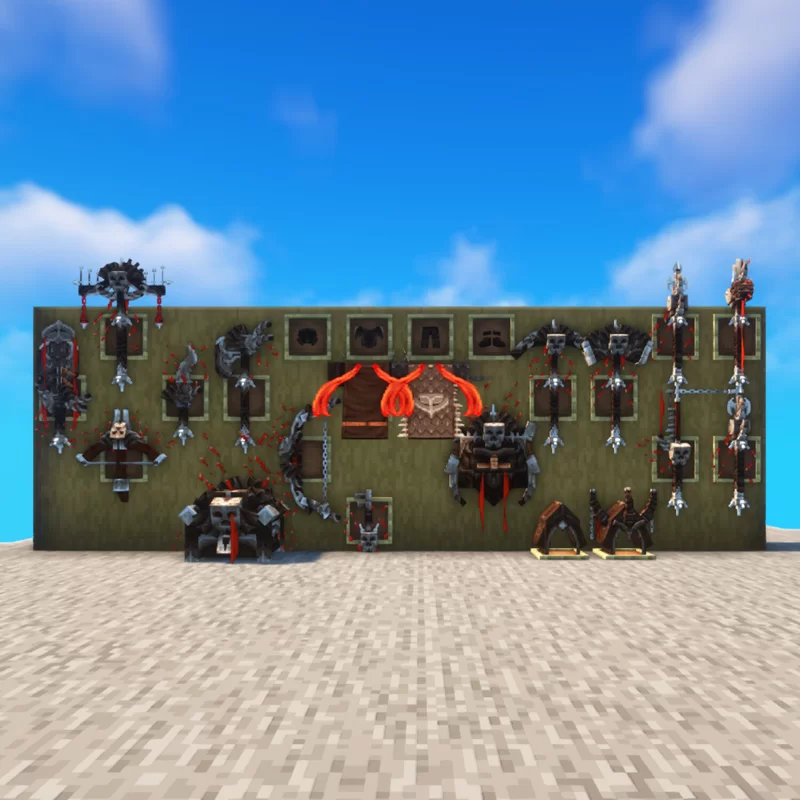 Diablo Animated Weapon Set Minecraft Texture Pack
