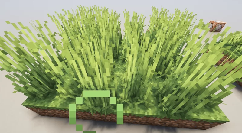 Enhanced Grass Minecraft Texture Pack