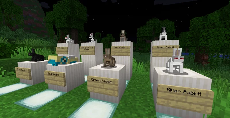 Dunsparce Gold Rabbit Minecraft Texture Pack