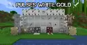 Pulses White Gold Minecraft Texture Pack