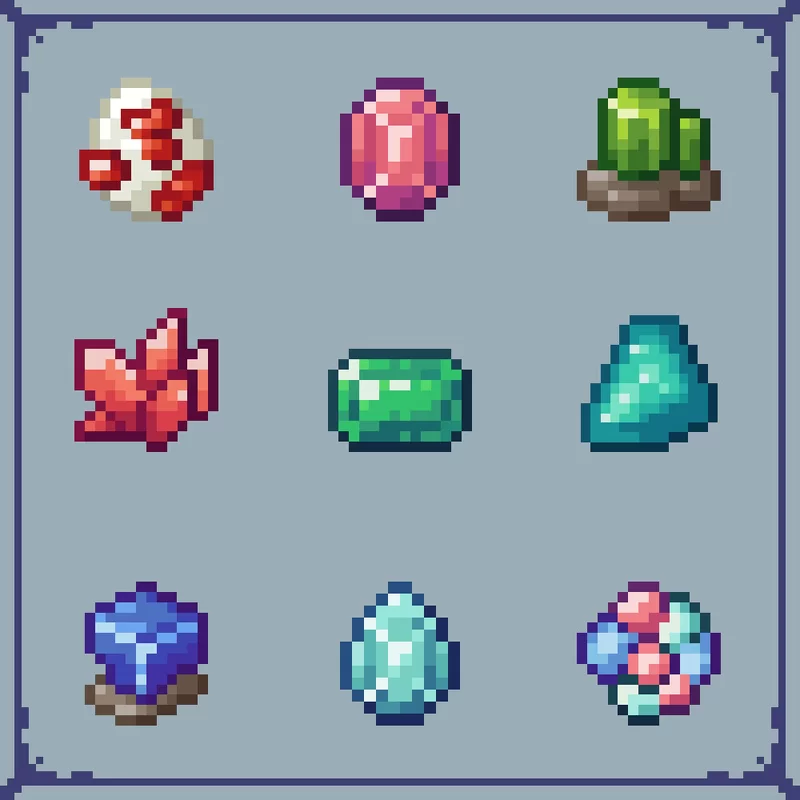 Mystical stones icons 16x16 pack #16 Minecraft Texture Pack