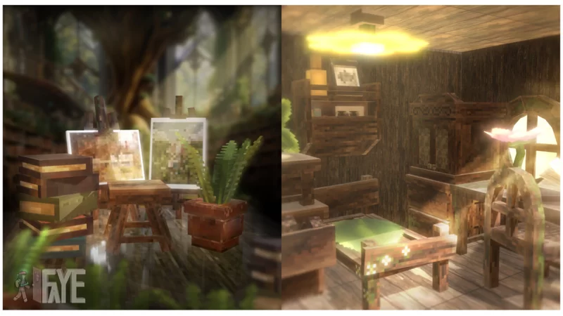 The FAYE Pixies Furniture Pack | Bedrock Edition v2 Minecraft Texture Pack