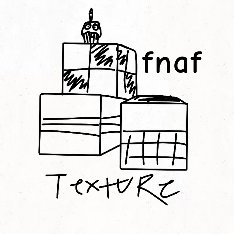 FNAF textures bedrock Minecraft Texture Pack