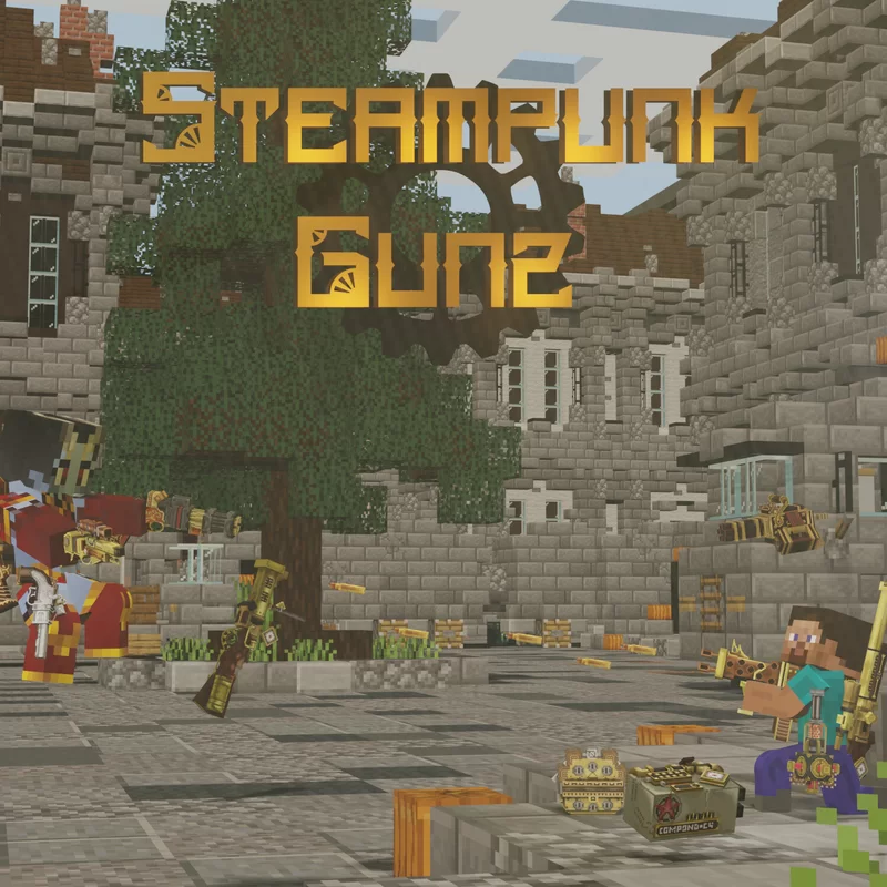 Steampunk Guns Minecraft Texture Pack