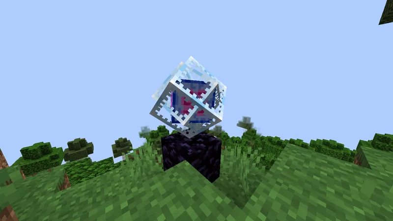 Blue end crystals entitys Minecraft Texture Pack