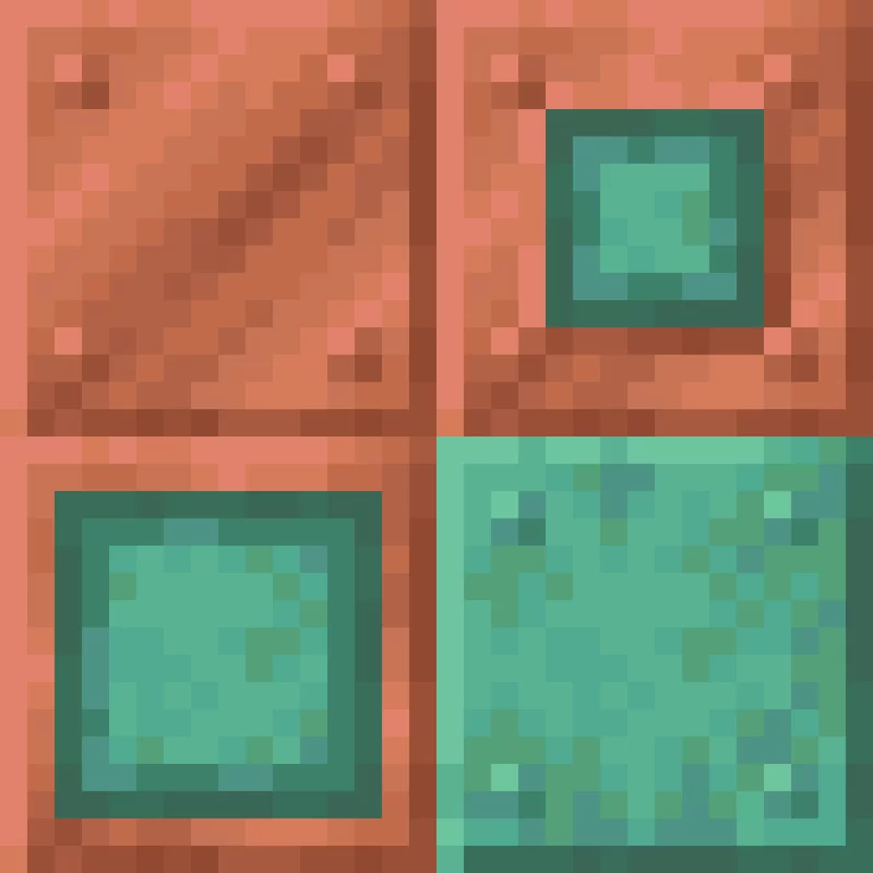 Candy’s copper (: Minecraft Texture Pack