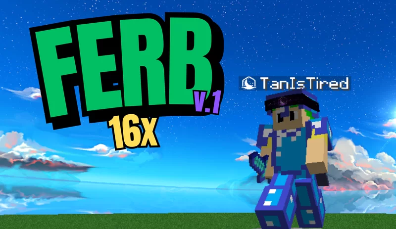 Ferb 16x - Bedwars and PVP Pack for 1.8.9 Minecraft Texture Pack