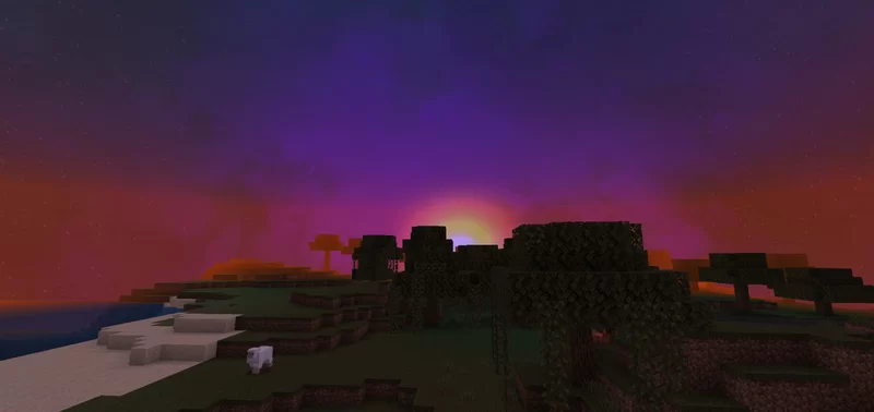 •purple_sky• Minecraft Texture Pack