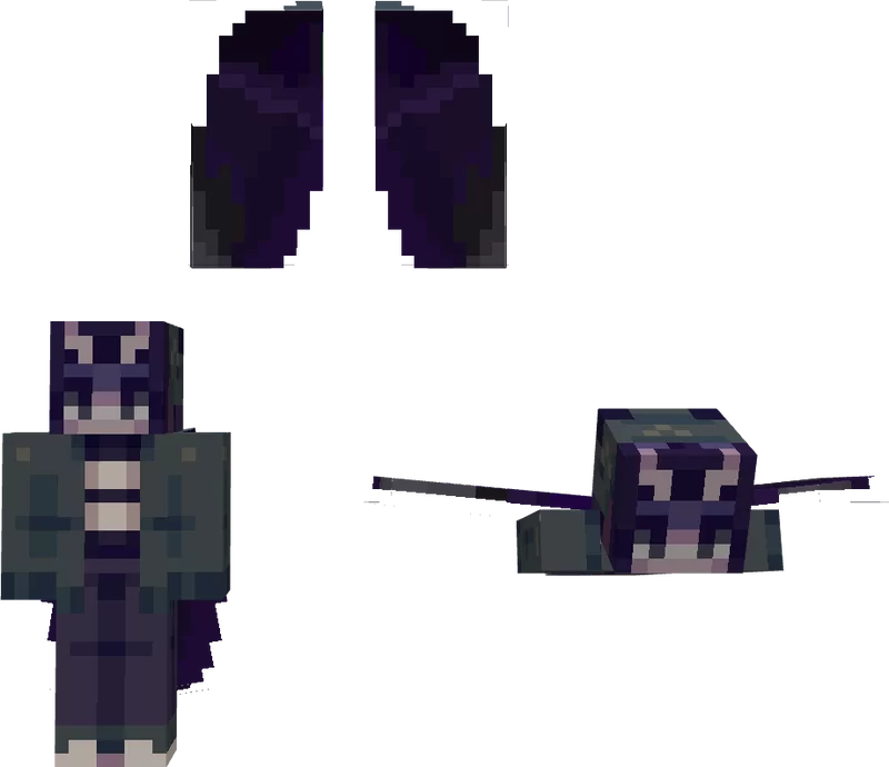 Midnight Elytra Minecraft Texture Pack