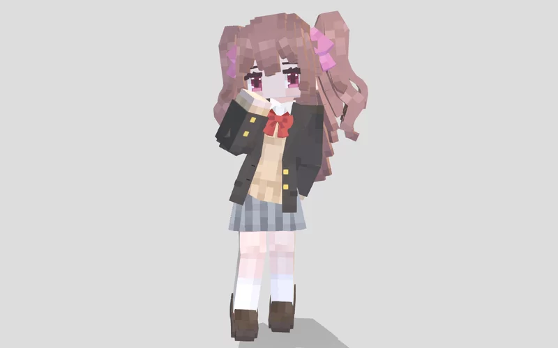 (YSM mod) Nigoriri - Tachibana Mikari Minecraft Texture Pack