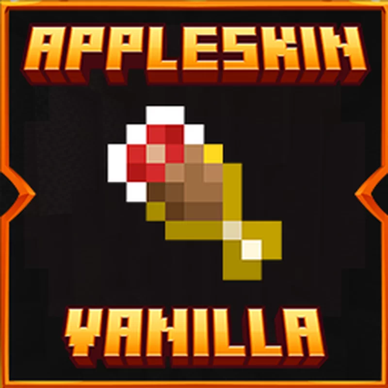 AppleSkin Vanilla! (Food Information without Mods) Minecraft Texture Pack