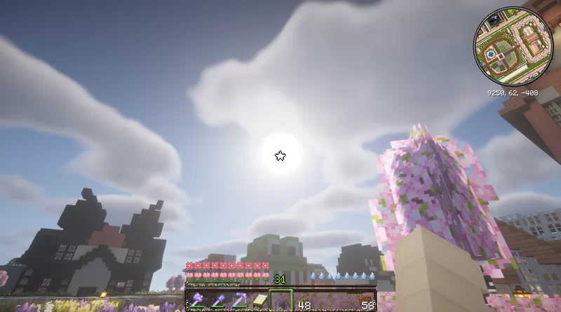 ChiChi's star crosshair (1.20.1 Version) Minecraft Texture Pack