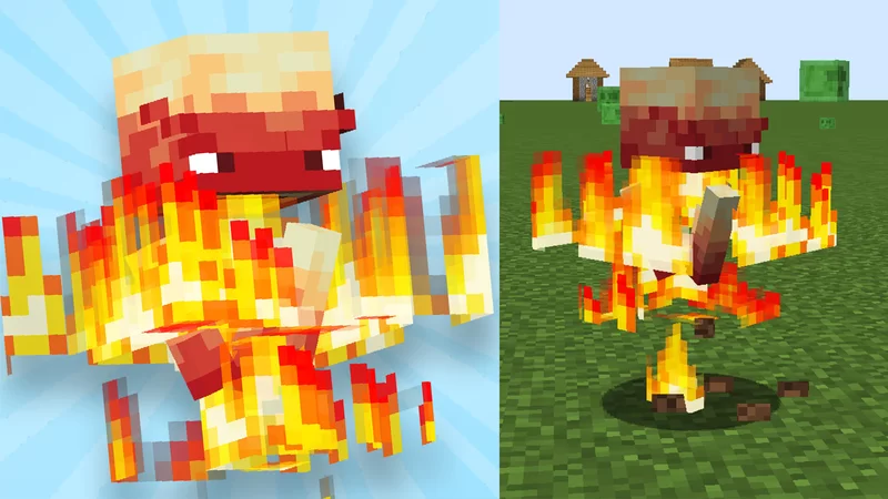 Fire Breeze | Огненный Вихрь Minecraft Texture Pack
