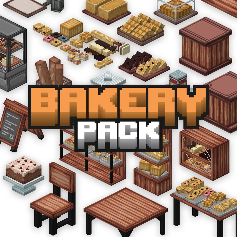 Bakery Decoration Volume 1 Minecraft Texture Pack