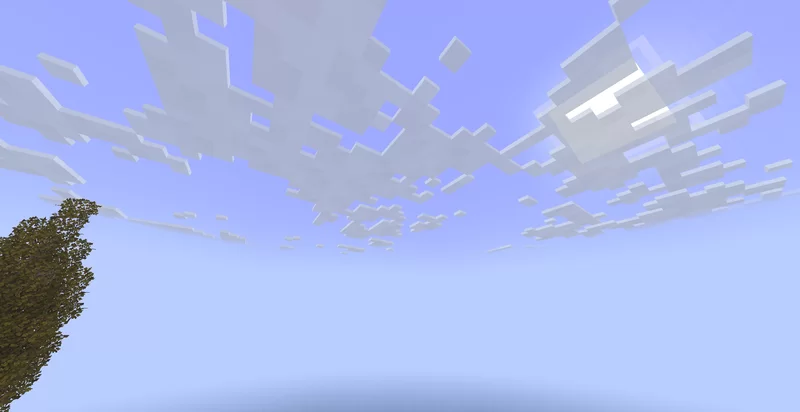A little cloud shading Minecraft Texture Pack