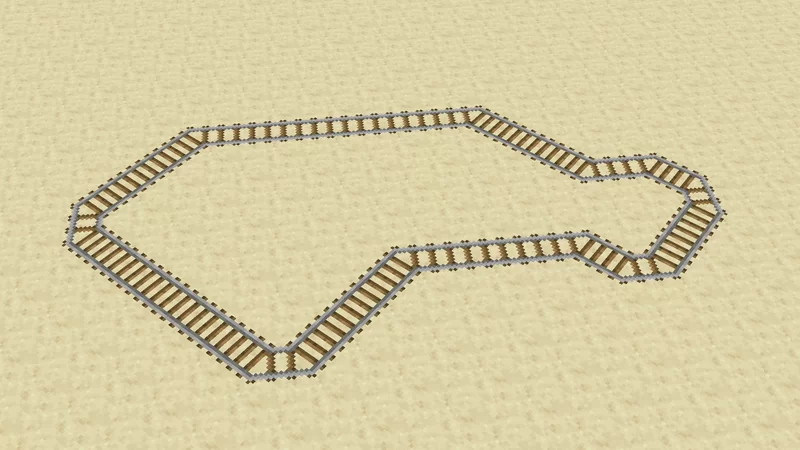 Diagonal Rails Minecraft Texture Pack