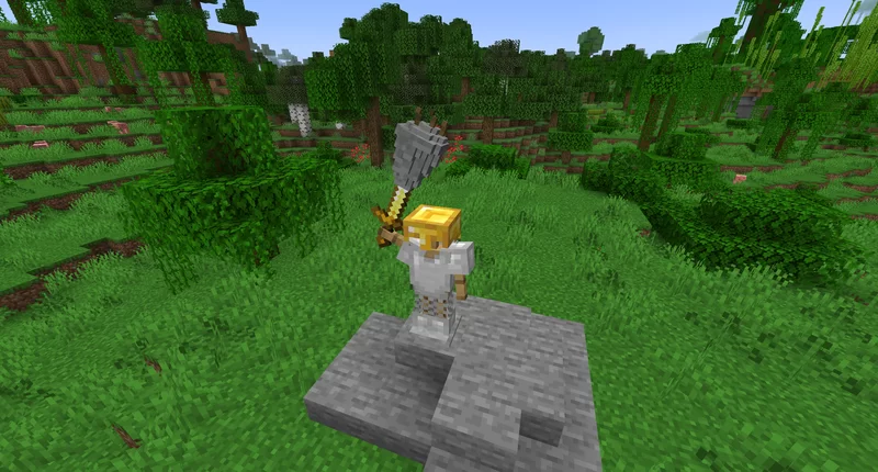 Excalibur mace Minecraft Texture Pack