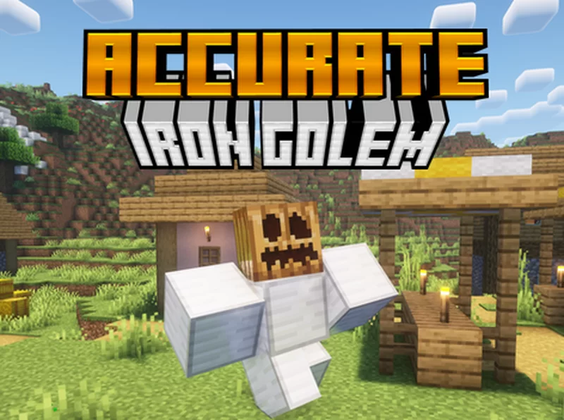 accurate iron golem Minecraft Texture Pack