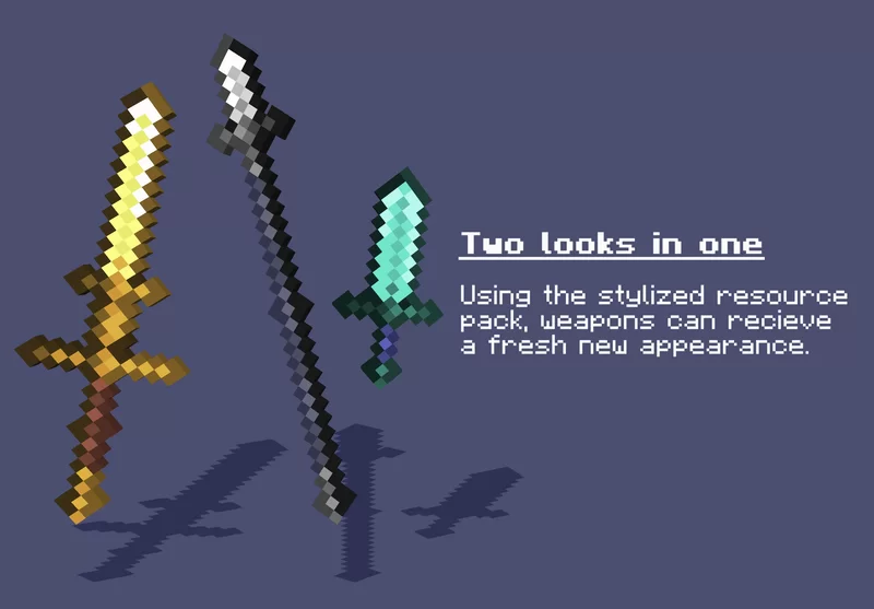 Stylized Pack [For Saj's Mod] [1.21] Minecraft Texture Pack