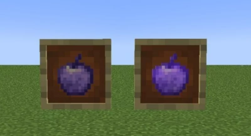 Amethyst apple Minecraft Texture Pack
