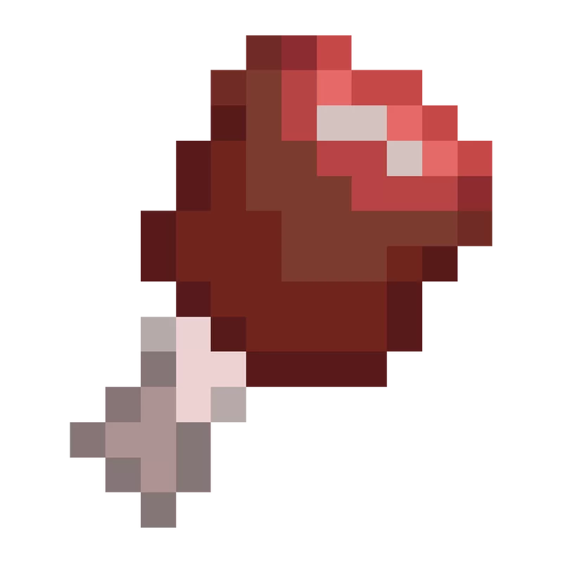 Porkchop to ham Minecraft Texture Pack