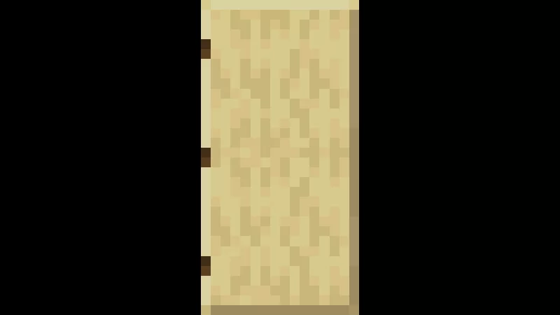 Solid Birch Door Minecraft Texture Pack