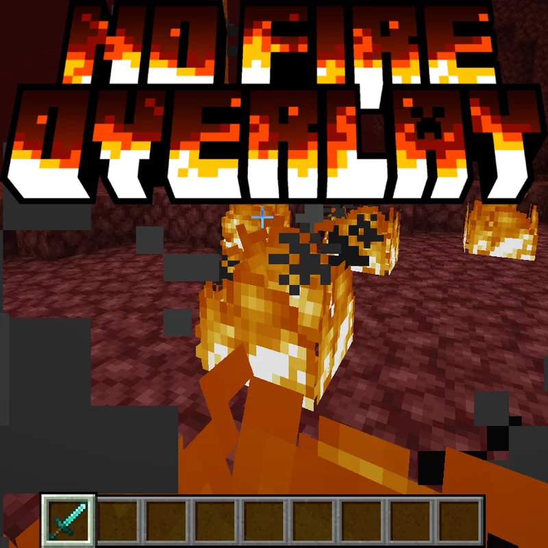 No Fire Overlay Minecraft Texture Pack